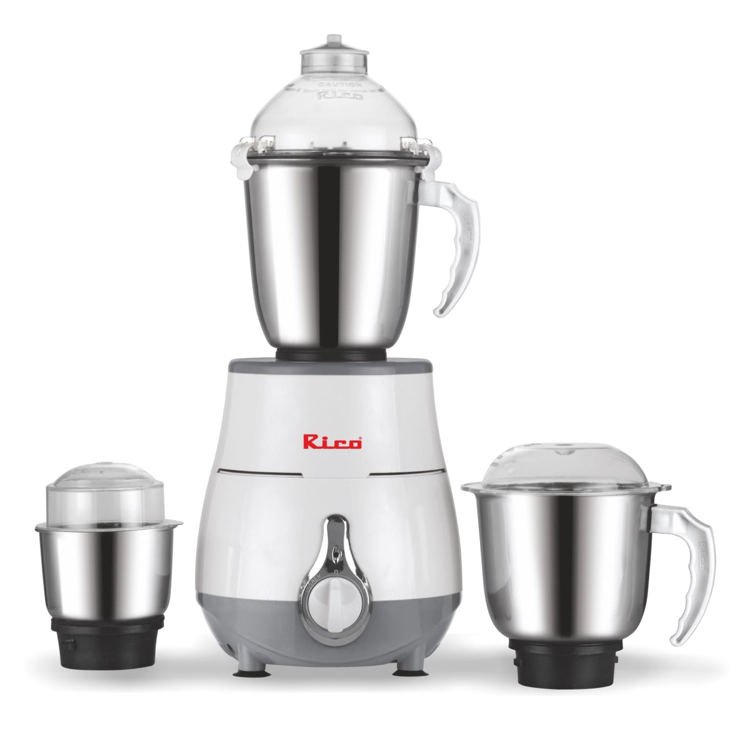 Rico Mixer Grinder MG1810 1HP Mixer Grinder with 3 Jars (White) - RIC0 ...