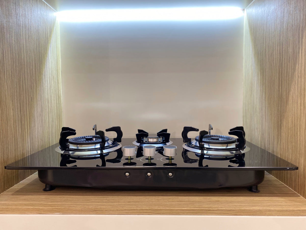 Rico GS2005 Gas Stove Three Burner– Rico Mauritius