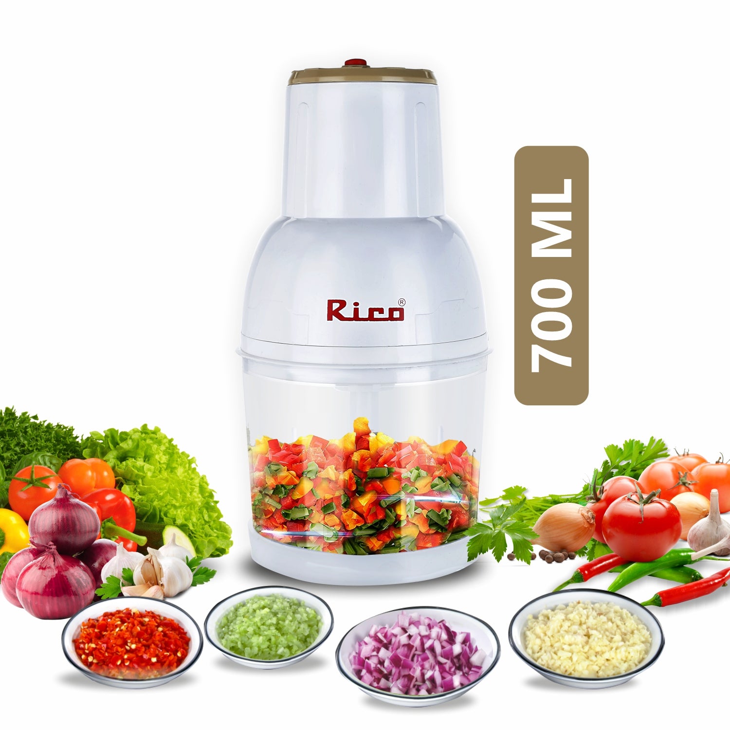 Rico Chopper Electric (White) CH01 - RIC046– Rico Mauritius